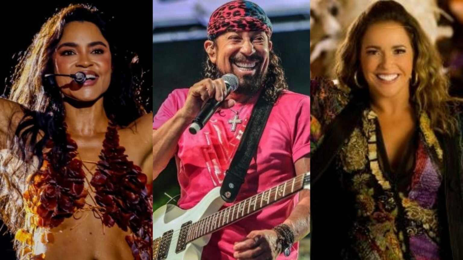 Daniela Mercury, Lucy Alves e Bell Marques comandam a abertura do ...